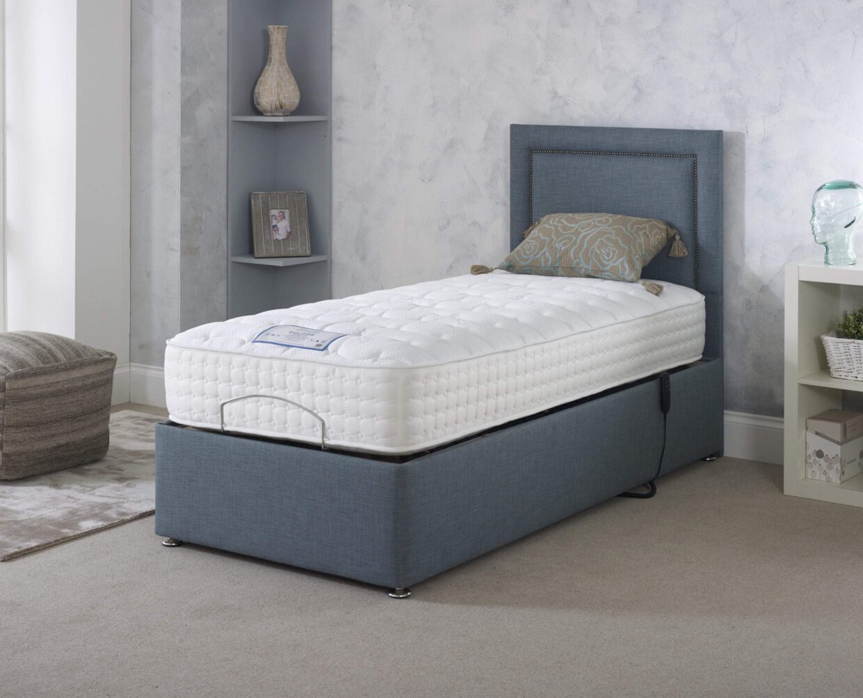Express Delivery Single Electric Adjustable Bed Set - Ashgate Furniture Co